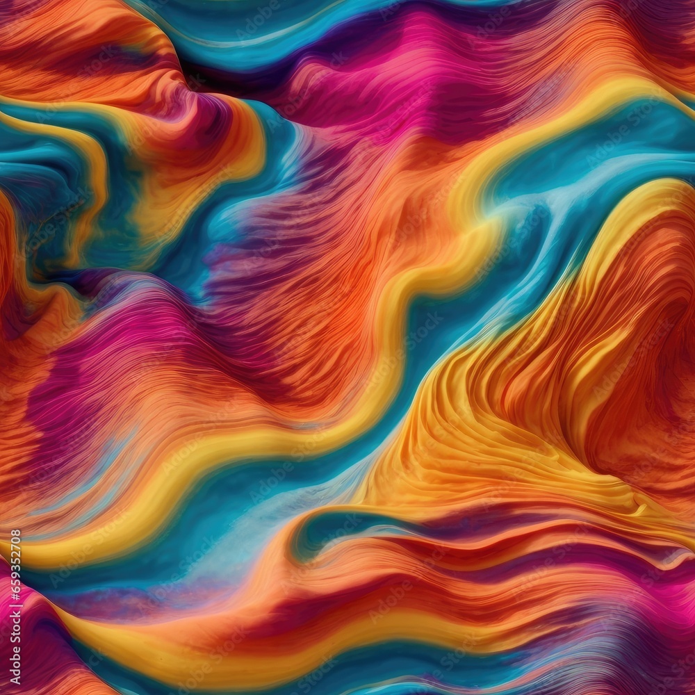 Creating Stunning Visuals with Acid Wash Seamless Patterns, Generative ...