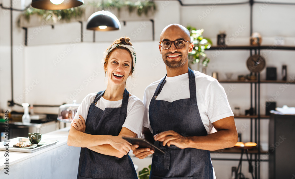 Coffee shop management: Two hospitality entrepreneurs running a small ...