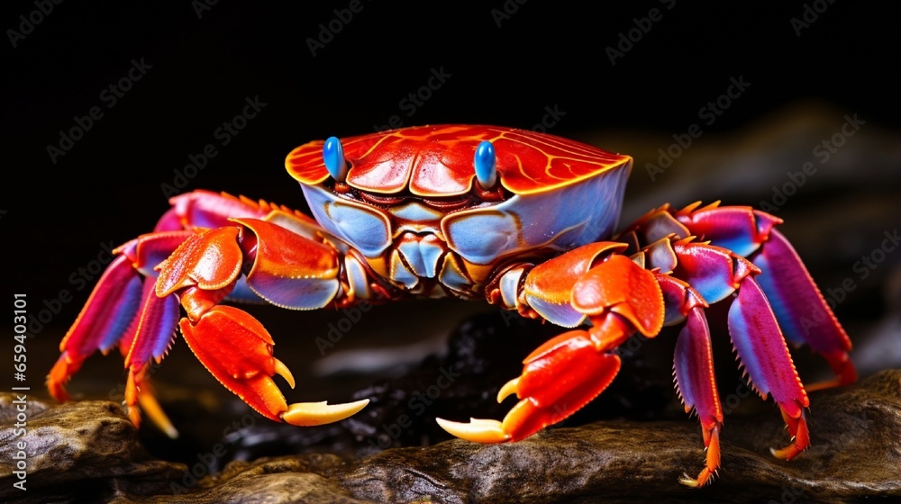 Female red land crab One of the most gorgeous fresh water crabs in the ...