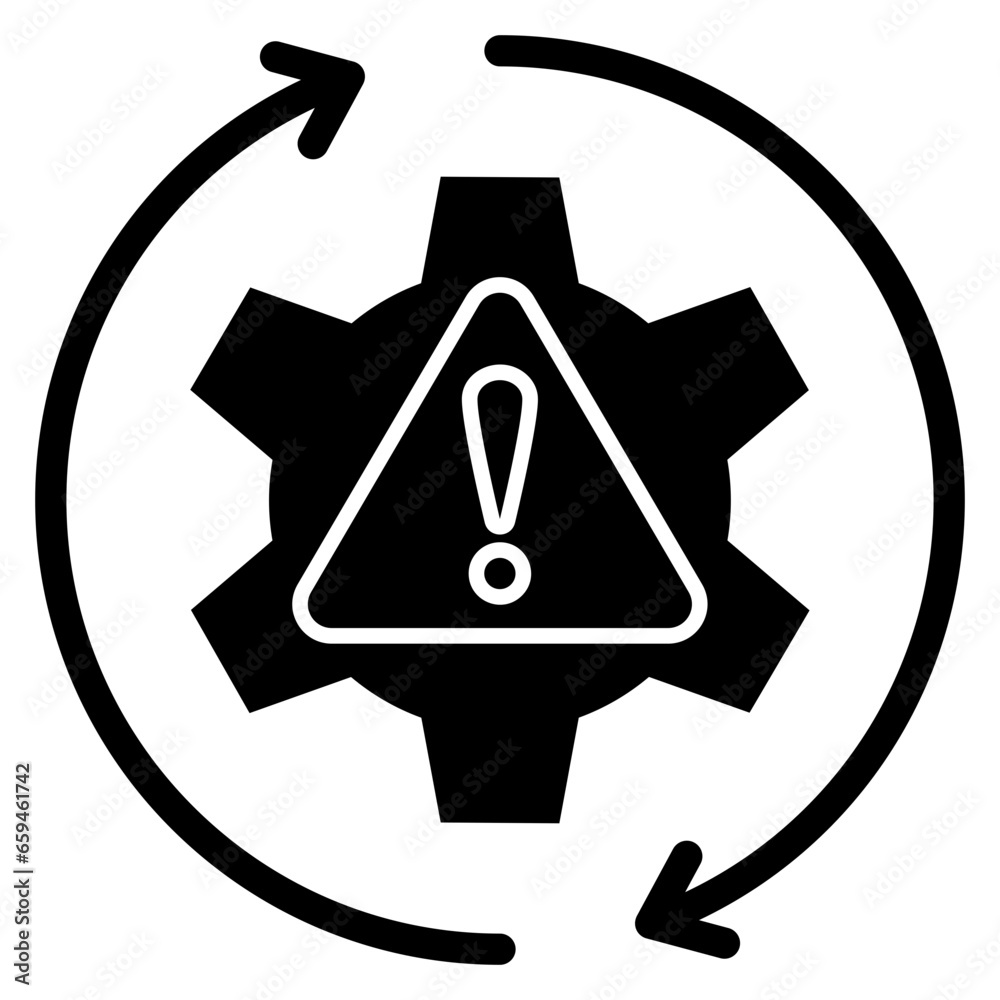 Disaster Recovery Icon. Part of Business Continuity Icon Pack in Glyph ... Disaster Recovery Icon. Part of Business Continuity Icon Pack in Glyph ...