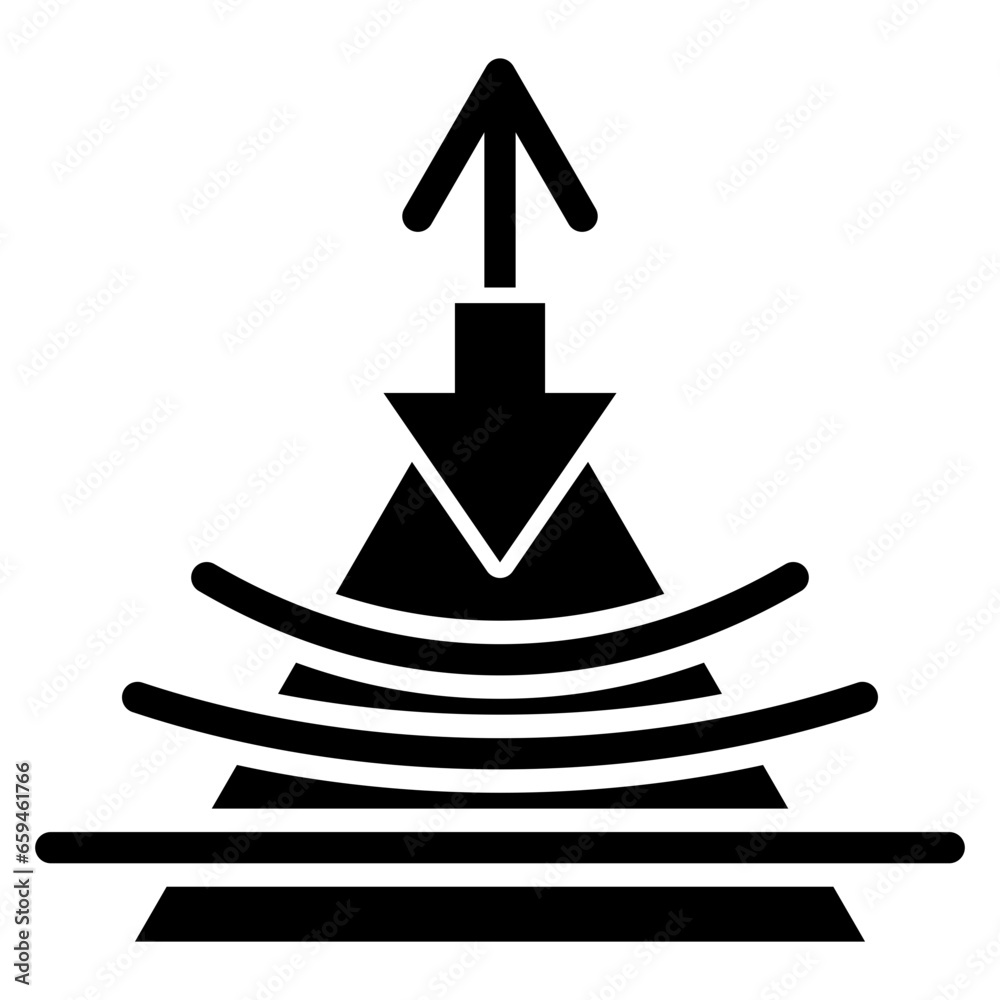 Resilience Icon. Part of Business Continuity Icon Pack in Glyph. A ...