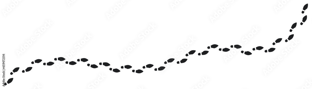 Step footprints paths. footstep prints and shoe steps . shoe tread ...