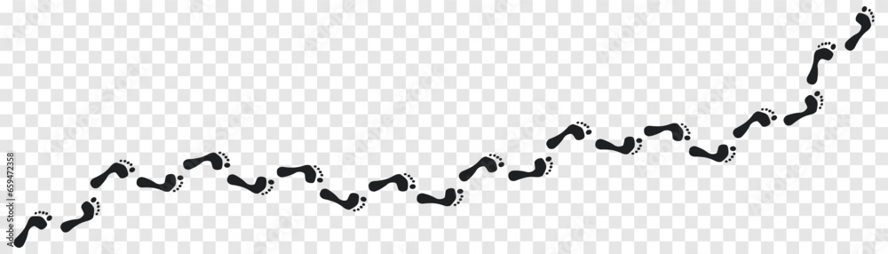 Step footprints paths. footstep prints and shoe steps . shoe tread ...
