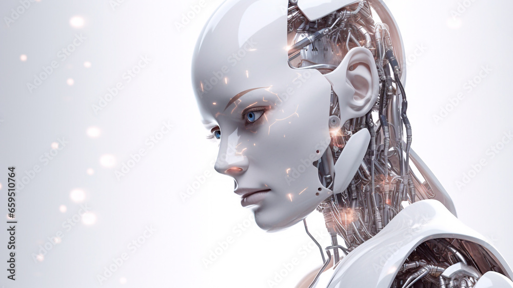 The artificial human exudes a sense of uncanny resemblance. Generative ...