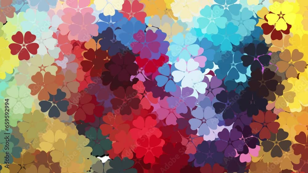 Abstract Water Color Paint Flower Animation Background, Romantic ... Abstract Water Color Paint Flower Animation Background, Romantic ...