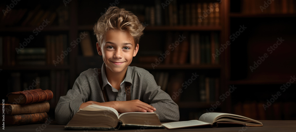 Bright Futures: Smart and Clever Kids in Library Flashing Brilliant ...