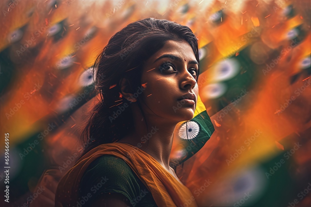 India Independence Day. Website banner and greeting card design ...