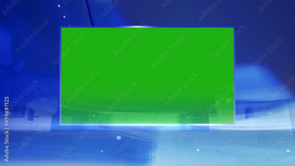 World Map News Intro Blue Background, Digital Breaking News Intro ...