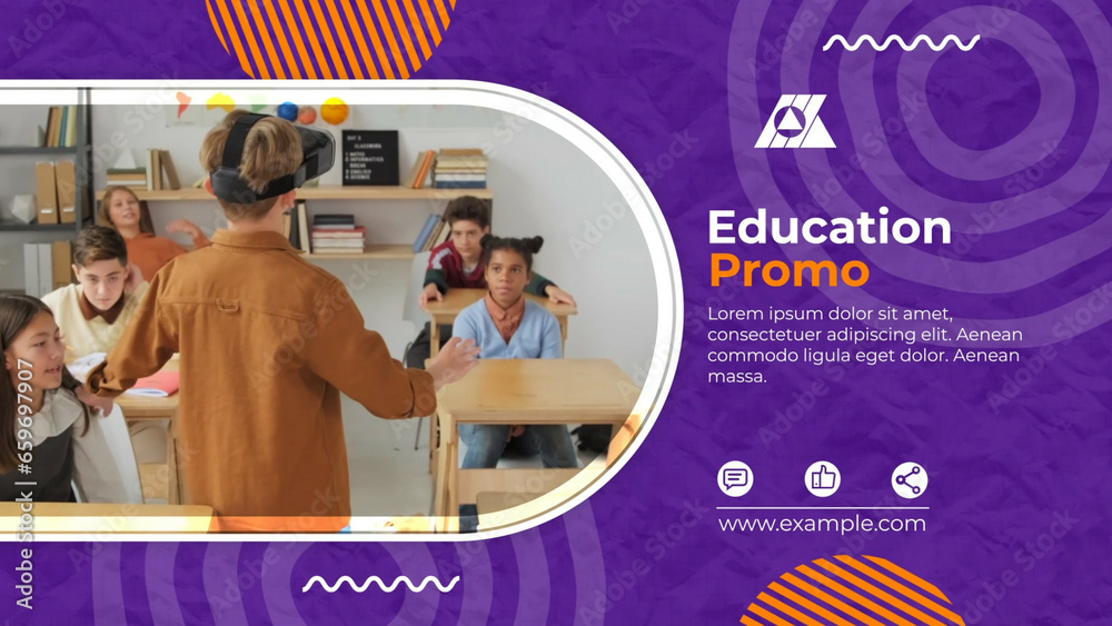 Education Promo Stock Template | Adobe Stock