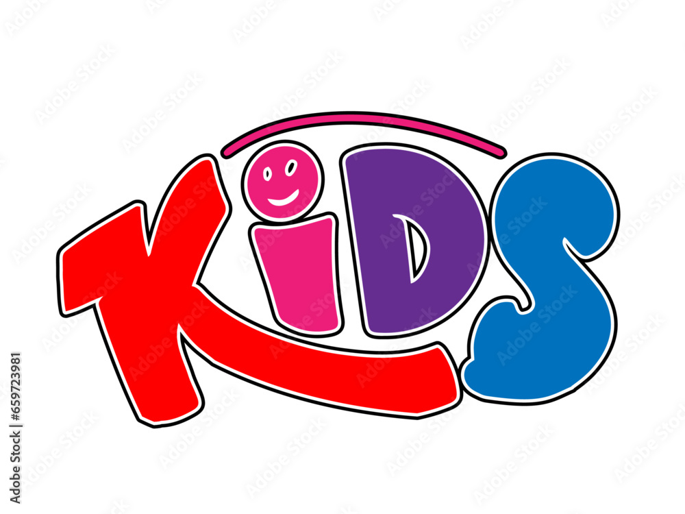 cool idea kids text design,creative kids text logo,school kids icon ... cool idea kids text design,creative kids text logo,school kids icon ...