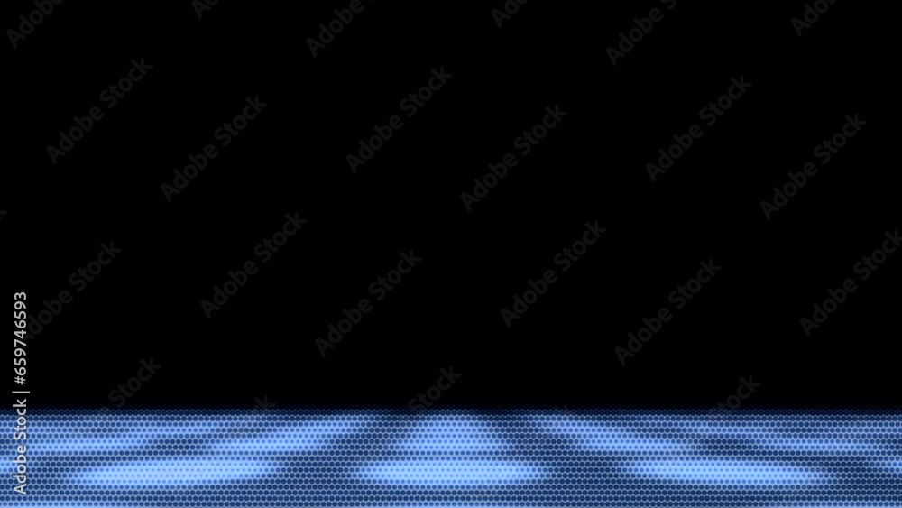 Computer generated animated moving motion background showing city ...