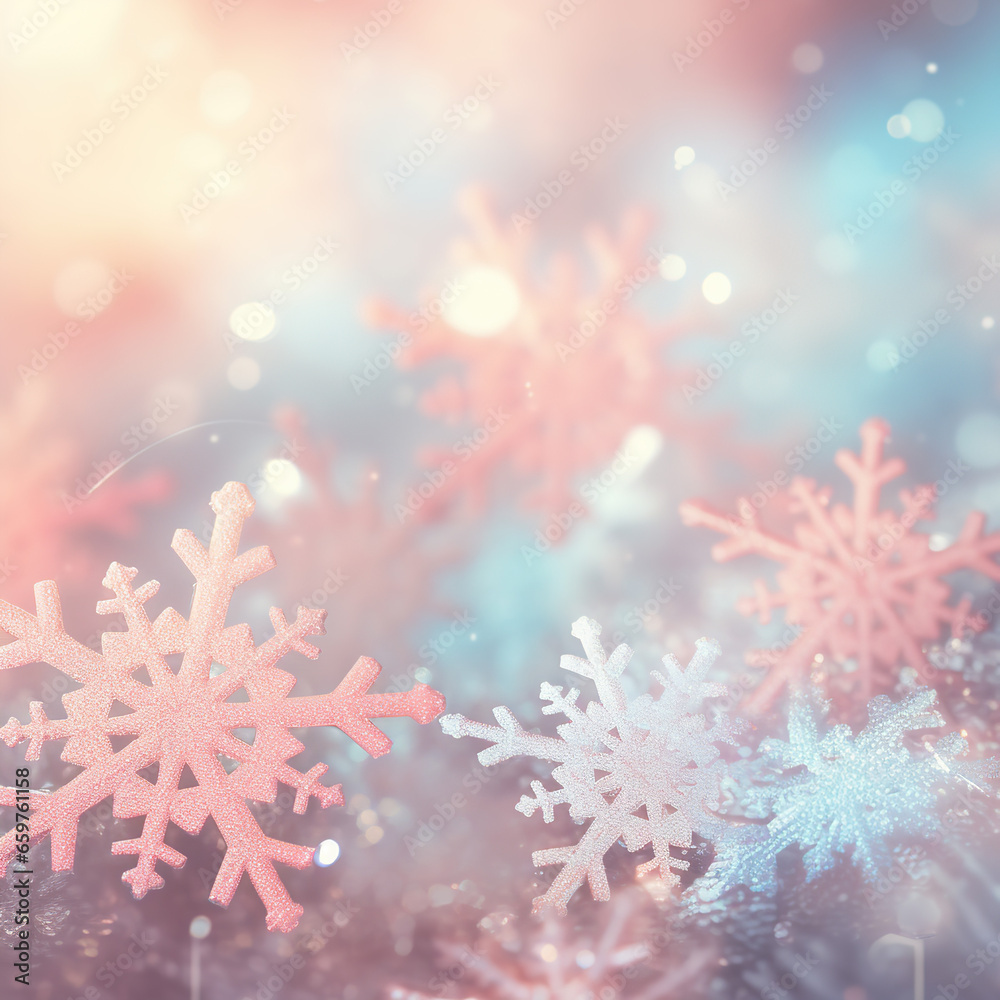 Pastel Snowflake Vintage Digital Paper Clip Art Sublimation Background ...