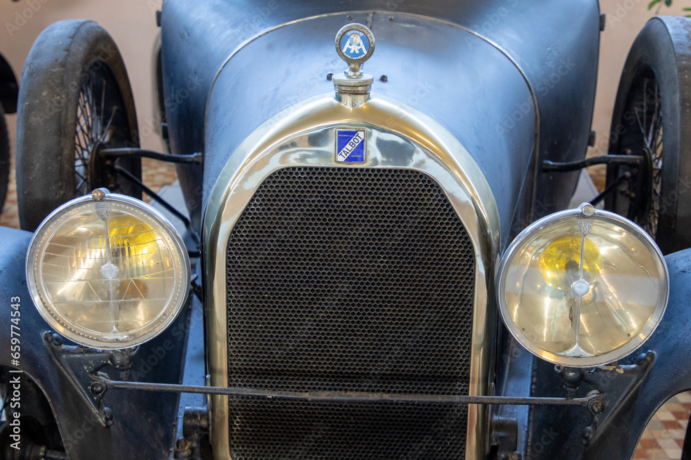 Talbot car logo text and brand sign french ancient manufacturer vintage ...