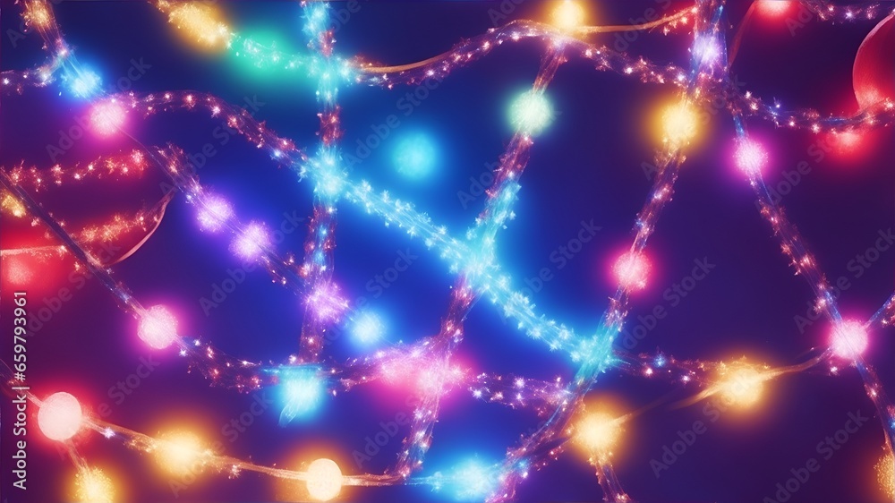 Christmas Lights Background Images. Beautiful Christmas Background ...