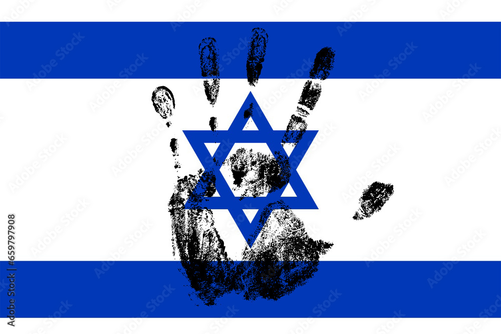 Israel flag. Conflict, war crisis, economy concept. Israel hamas war ...