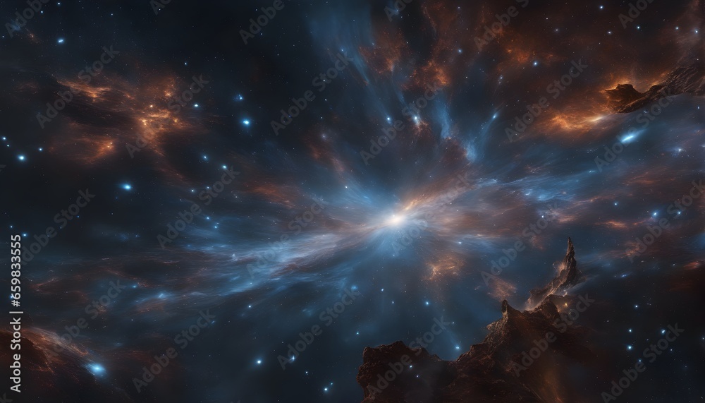 Pumpkin From The Space. Autumn Fall in Cosmos. Space wallpaper. Cosmic ...