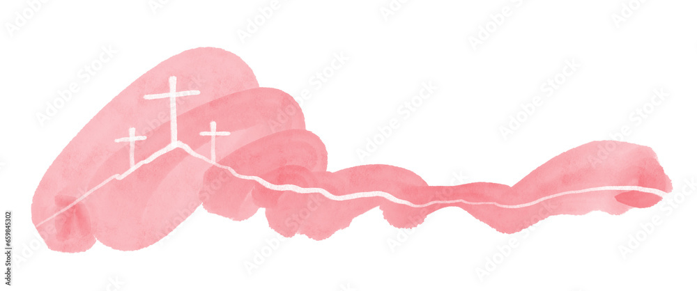 cross drawings for background religious concept illustration Can be ...