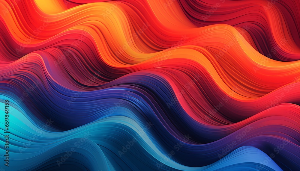 Wavy abstract background, layered background, liquid flow background ...