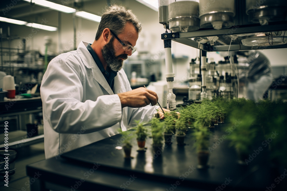 Bridging Tradition and Innovation: Scientist Refining Cannabis for ...