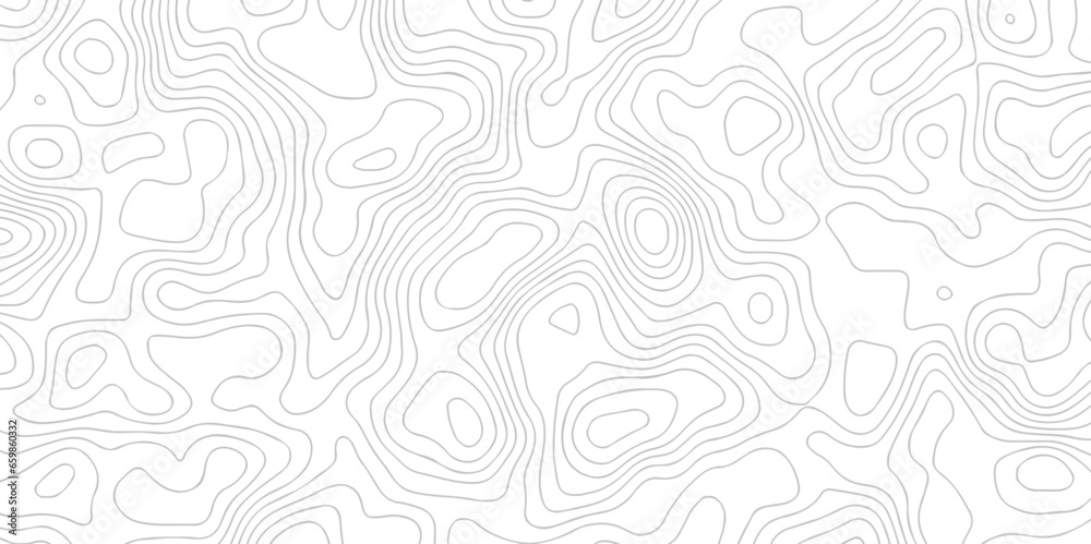 Black and white background, Abstract topographic contours map ...
