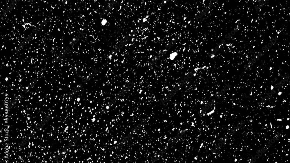 Vidéo Stock Scratched footage. Animation of a blank loopable old ...