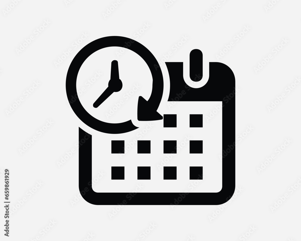 Countdown Date Dateline Schedule Calendar Clock Timer Reminder Date ...