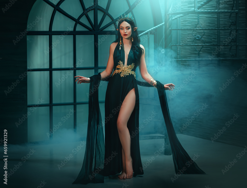 Sexy Dark Elf Queen