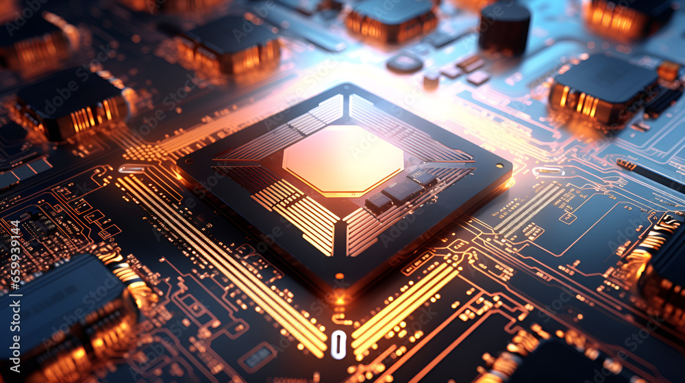 Unveiling the Inner Workings of Cutting-Edge CPU Circuit Boards: A High ...