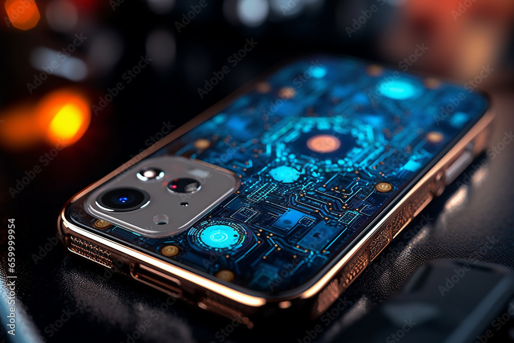 Explore the future with a mobile phone concept revealing its inner ...