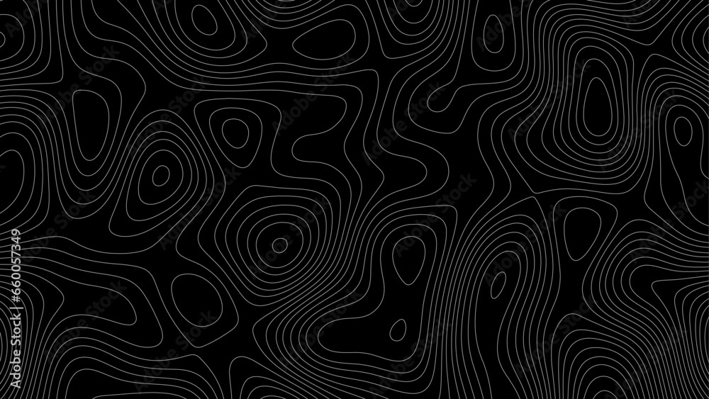 Abstract geometric topographic contour map background. Topographic map ...