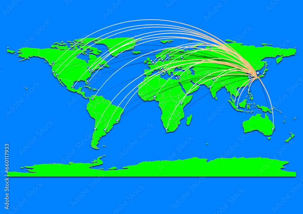 Kure, Japan map - Concept map for Kure, Japan on World map. Suitable ...