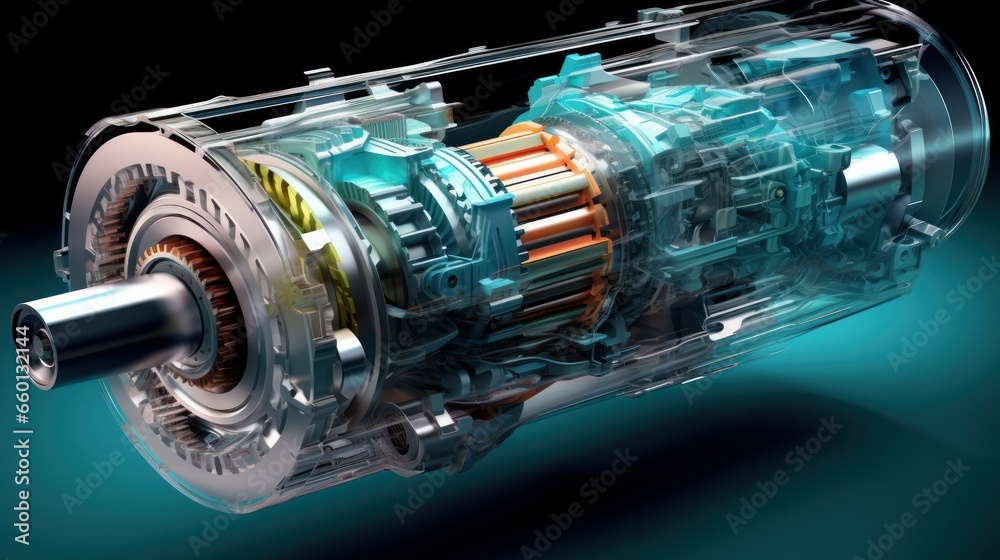 A visual representation or diagram showing the internal components and ...