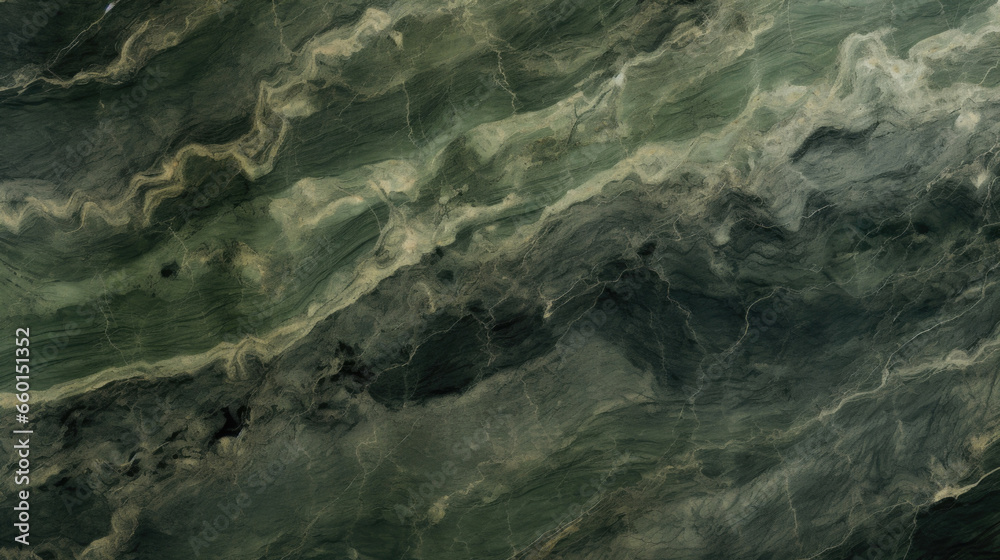 Texture of a forest green Cuenca ceramic with a glossy, marbled glaze ...