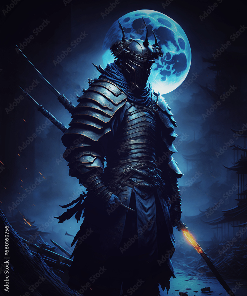 Samurai Warrior Japan Japanese Sword Temple menacing. Samurai Warrior ...