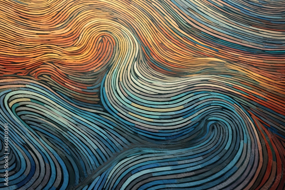 Abstract Lines Background: Unraveling an Intricate Story of Weaving ...