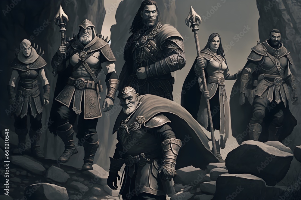 wideangle view portrait of a high level diversified group of dd ...