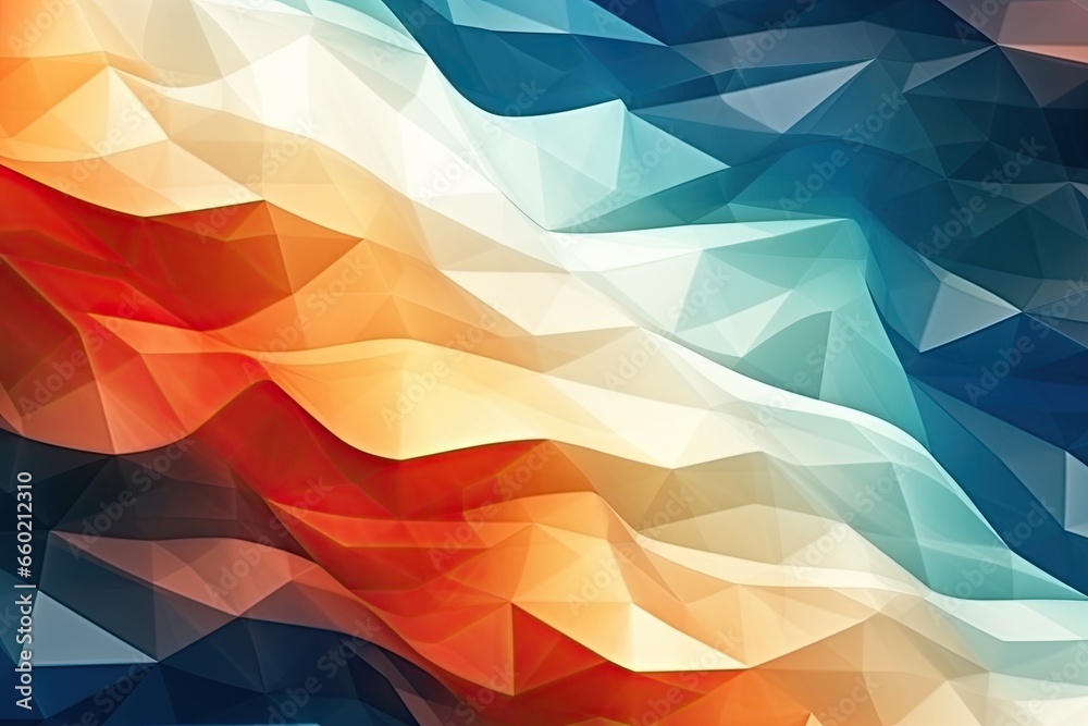 Abstract Tricolor Background: Harmonizing Shades of a Country's Flag ...