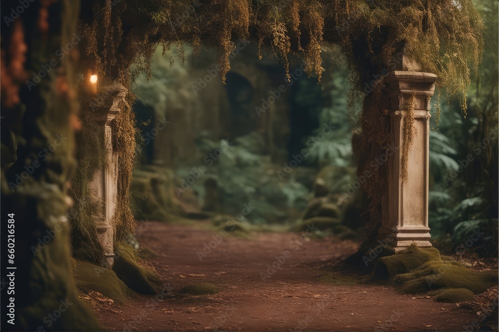 Antique ruin wedding backdrop photography background ancient temple ...