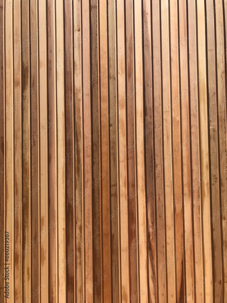 timber wall cladding Stock Photo | Adobe Stock