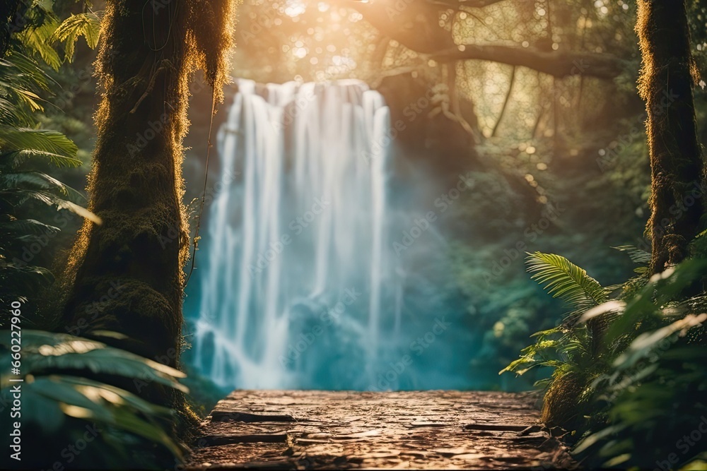 Tropical Forest wedding backdrop photography background ceremony ...
