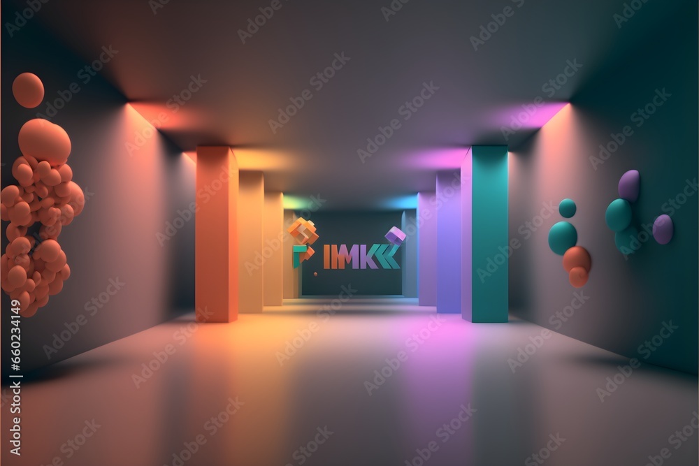 dark background dark pastel colors wallpaper art render octane render ...