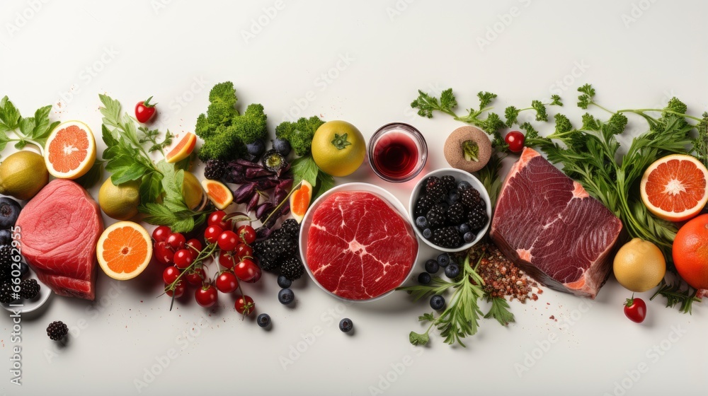 Colorful Feast on white background ,Desktop Wallpaper Backgrounds ...