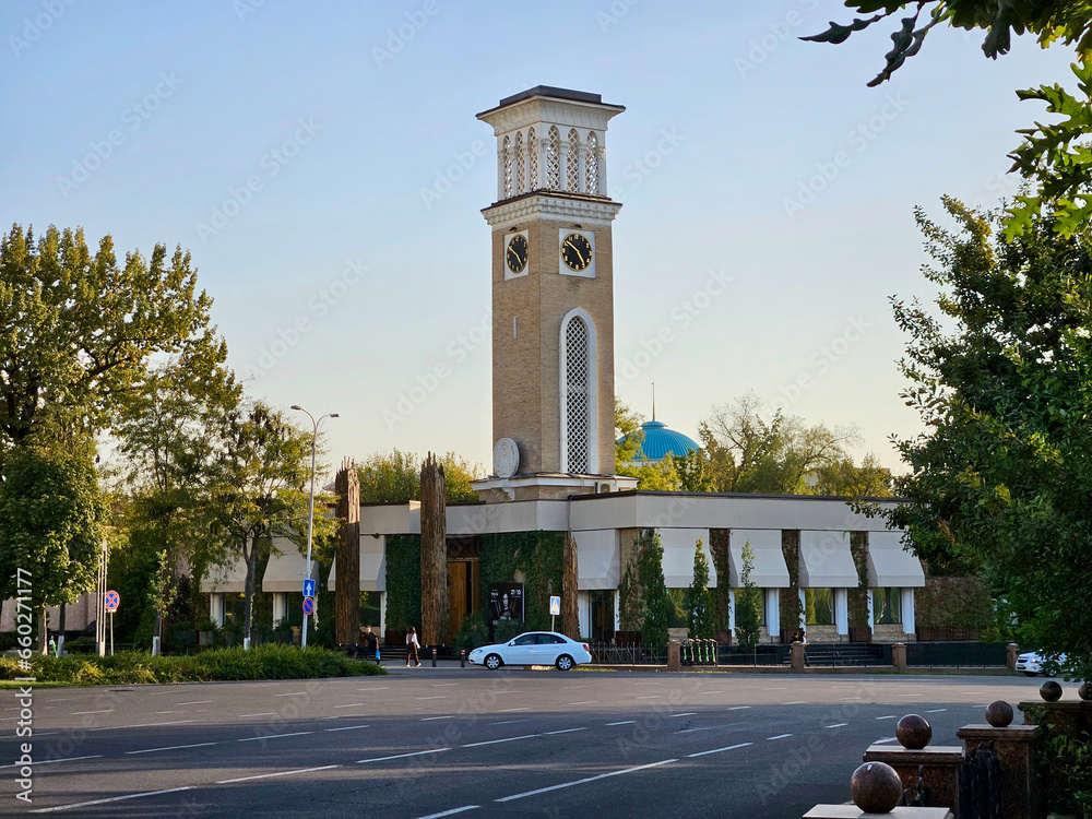 Tashkent Chimes is a historical tower building in the centre of ...
