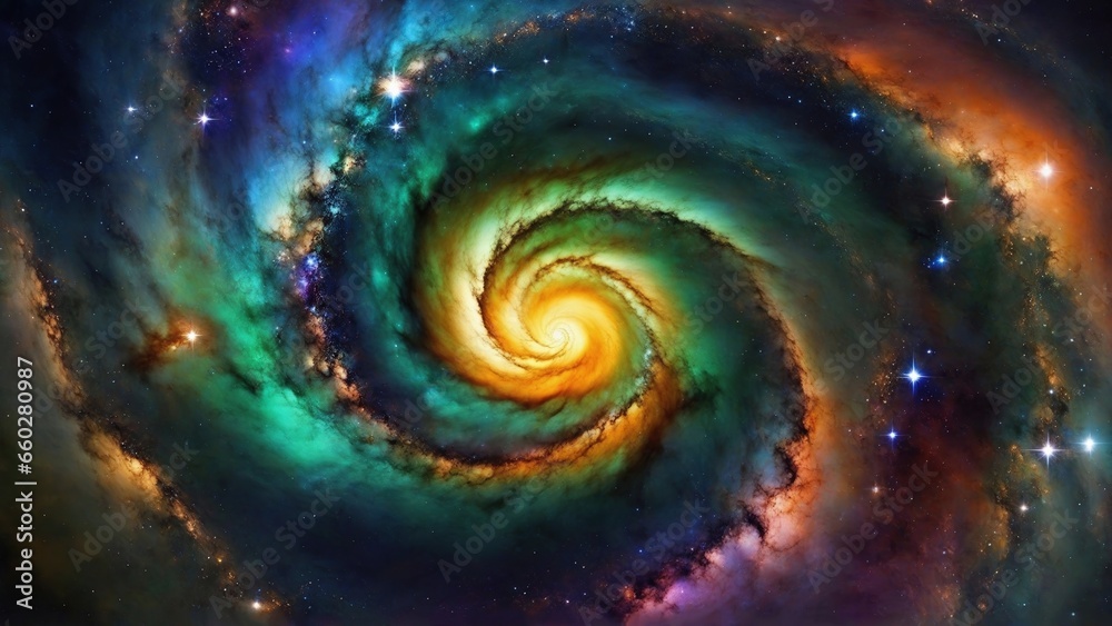 Galaxy. Concept art. Cosmic art. Galactic art. 4K - 8K - 12K TV ...