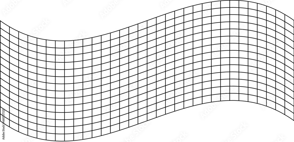 Net flying waving. Texture wave textile. Fabric square cells sea wind ...