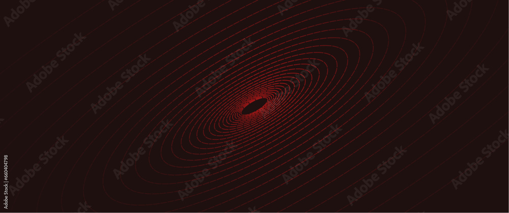 modern oval curve line pattern vector illustration with gradient ...
