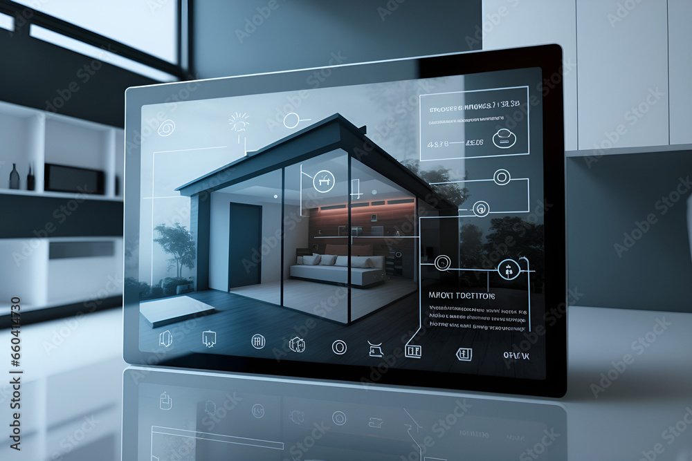 Modern smart home management system using augmented reality , Smart ...