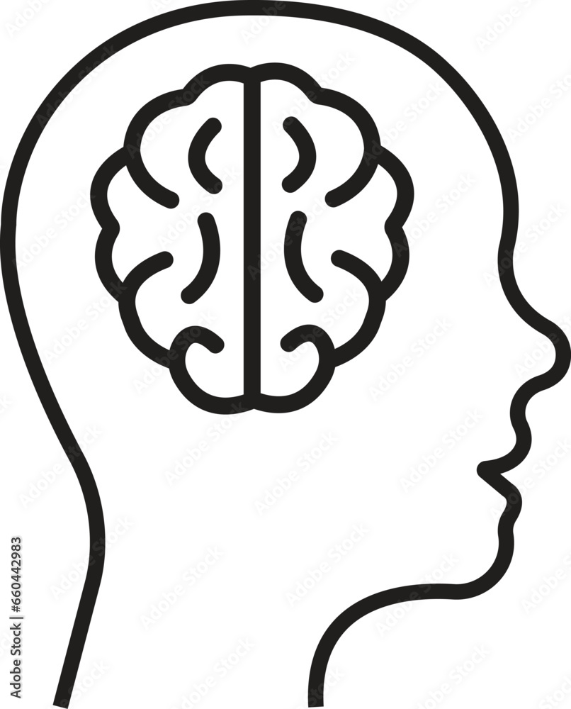 Mental health line icon. Emotional support, Inspiration, Opportunity ...