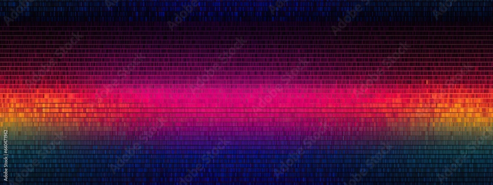 Seamless retro VHS scanlines or TV signal static noise pattern ...