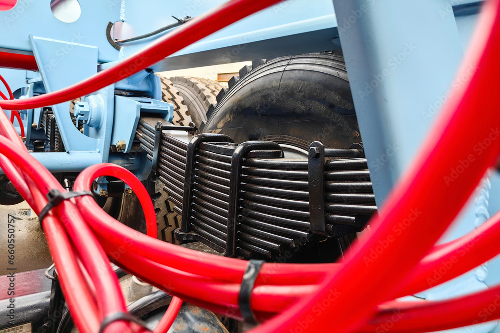 Pneumatic Lines Trailer For Shipping Containers,Connection System And ...